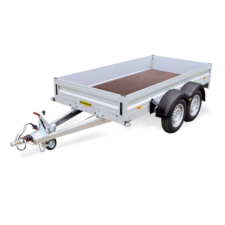 Remorque Tandem HA 202513 HUMBAUR - Double essieux, 2000kgs | Remorques ...