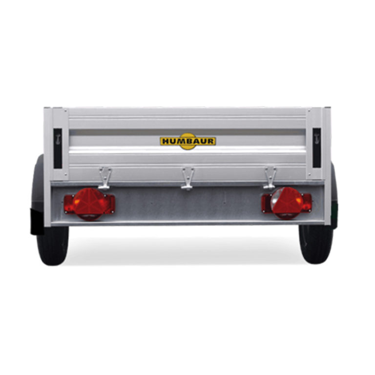 Remorque Alu HA 132513 BK HUMBAUR - Basculante, Simple essieu, 1300kgs ...